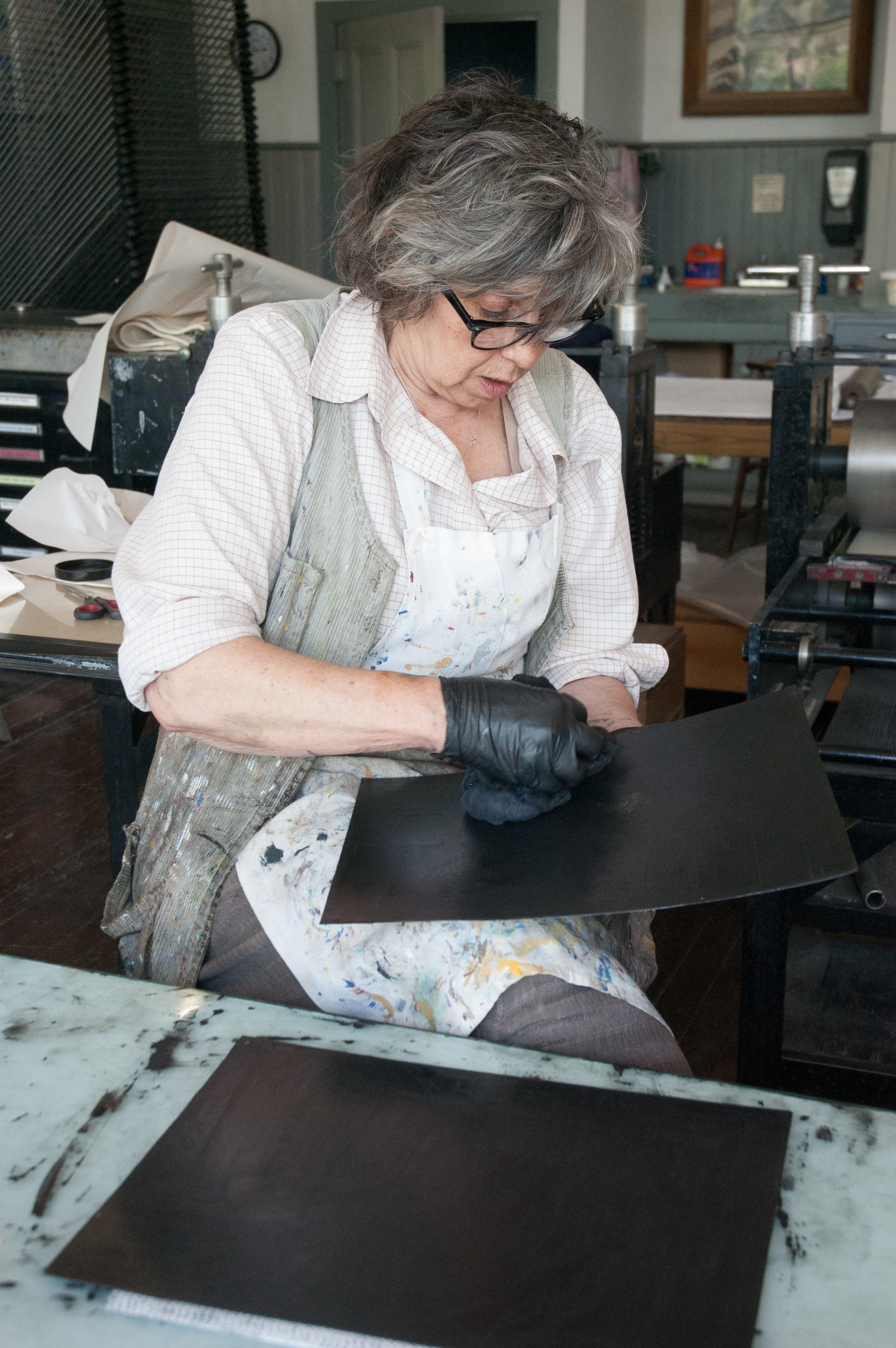 Divining Direction: Ellen Wiener in the Studio - Women's Studio ...